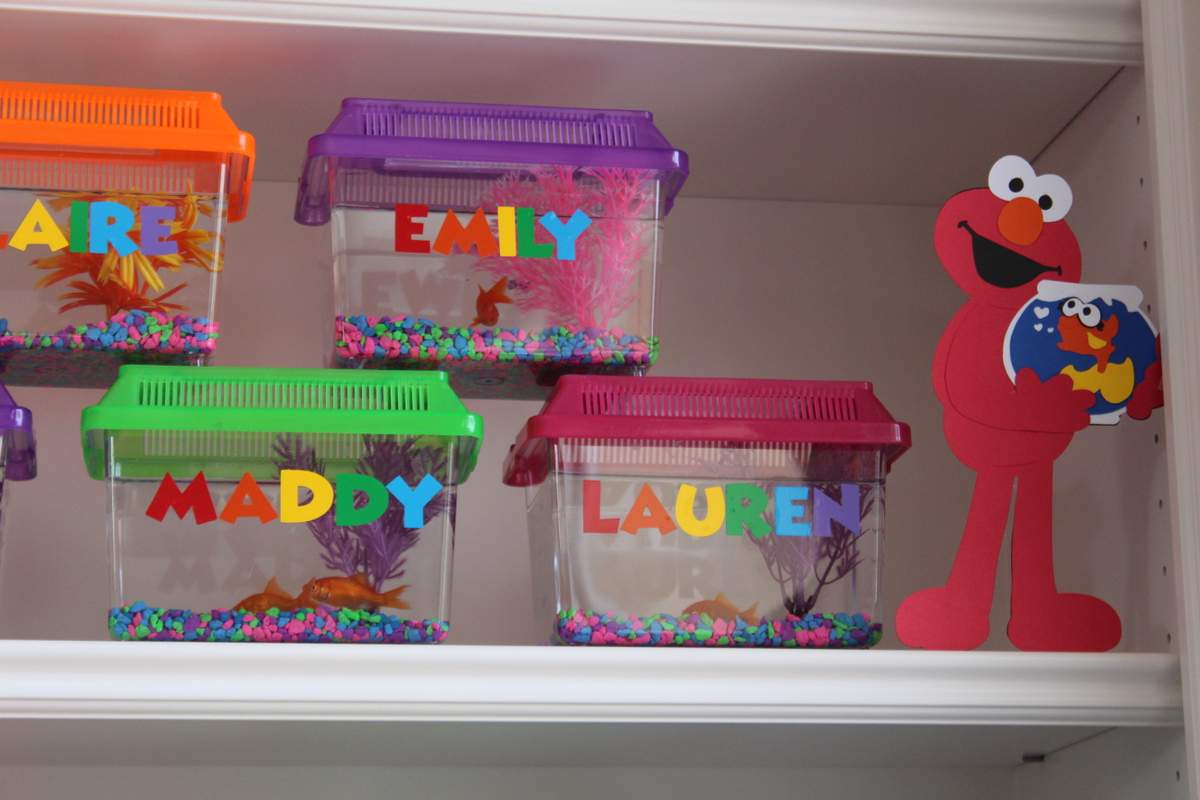 Elmo, Sesame street, rainbow Birthday Party Ideas | Photo 12 of 30 ...