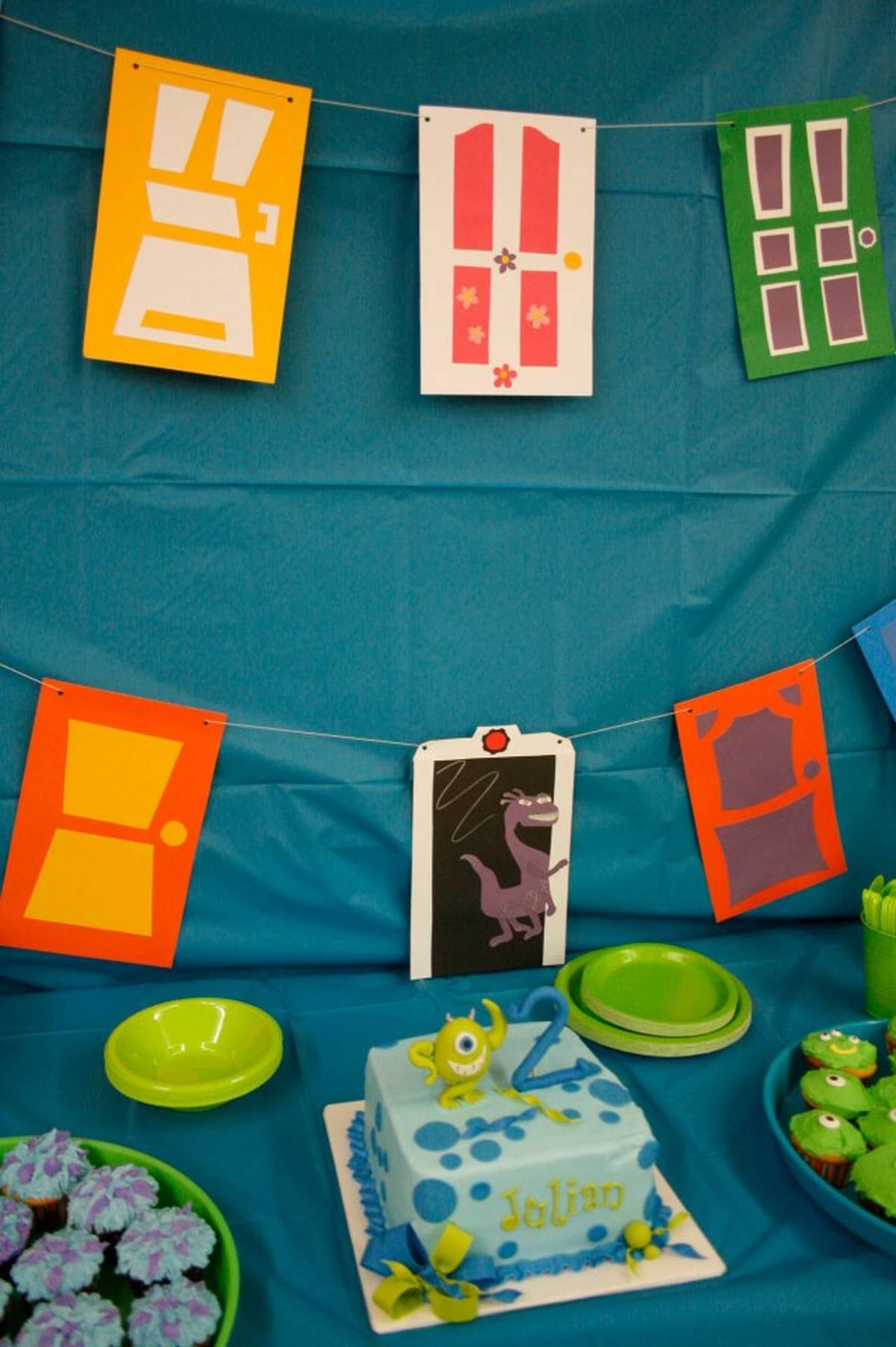 Monsters Birthday Party Ideas | Photo 5 of 16 | Catch My Party