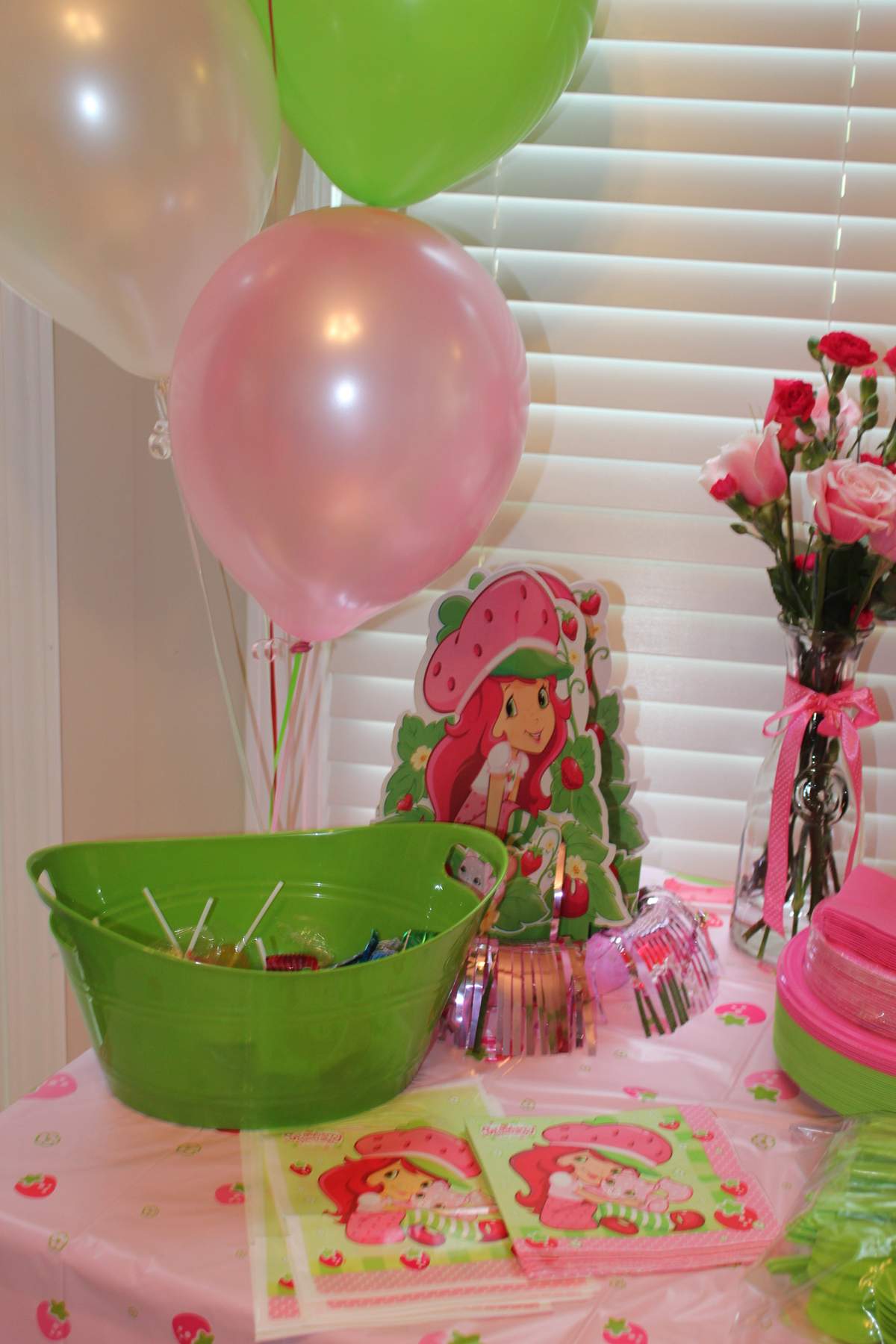 Strawberry Shortcake Birthday Party Ideas | Photo 5 of 36 | Catch My Party
