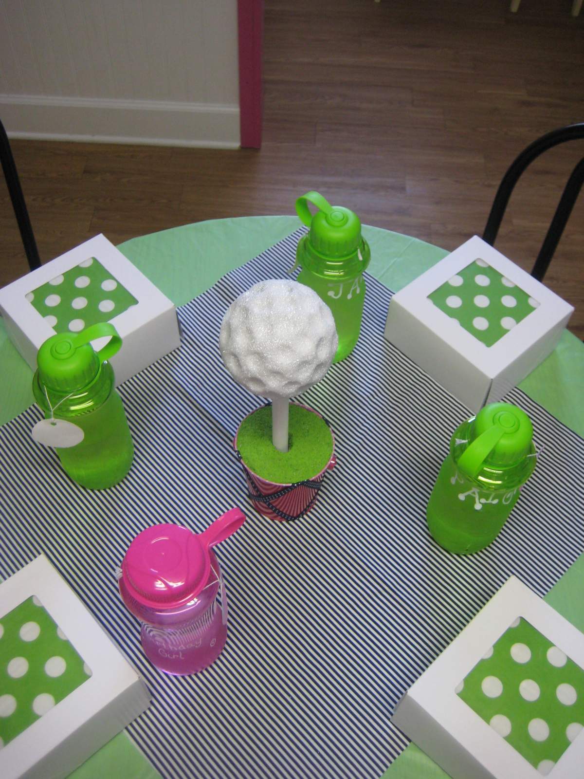 Mini Golf and Ice Cream Fun Birthday Party Ideas | Photo 1 of 25 ...