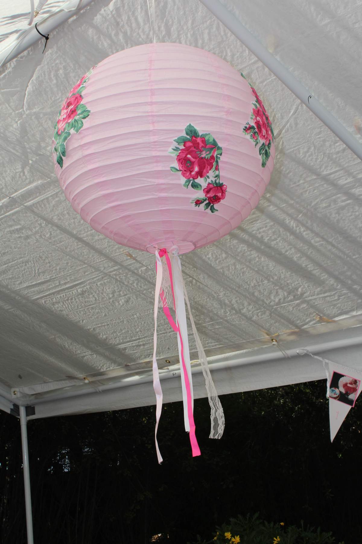 Rose Theme 1st Birthday Birthday Party Ideas | Photo 1 of 31 | Catch My ...