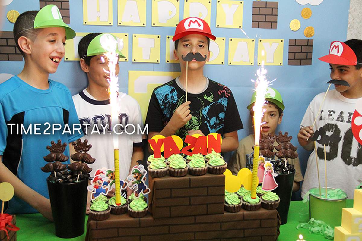 Super Mario Party Birthday Party Ideas | Photo 3 of 35 | Catch My Party
