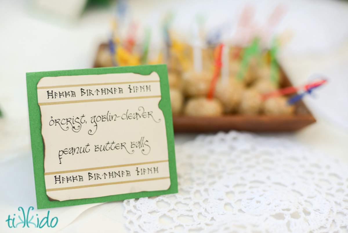Hobbits, Lord of the Rings Birthday Party Ideas | Photo 1 of 58 | Catch ...