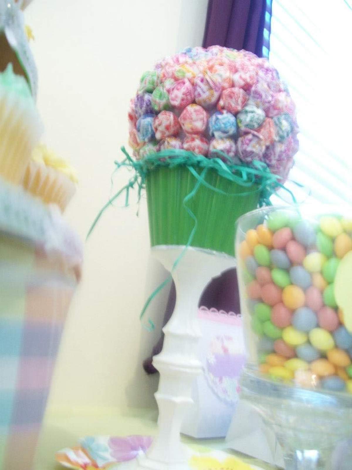 Pastel Spring Flower Party Birthday Party Ideas | Photo 5 of 12 | Catch ...