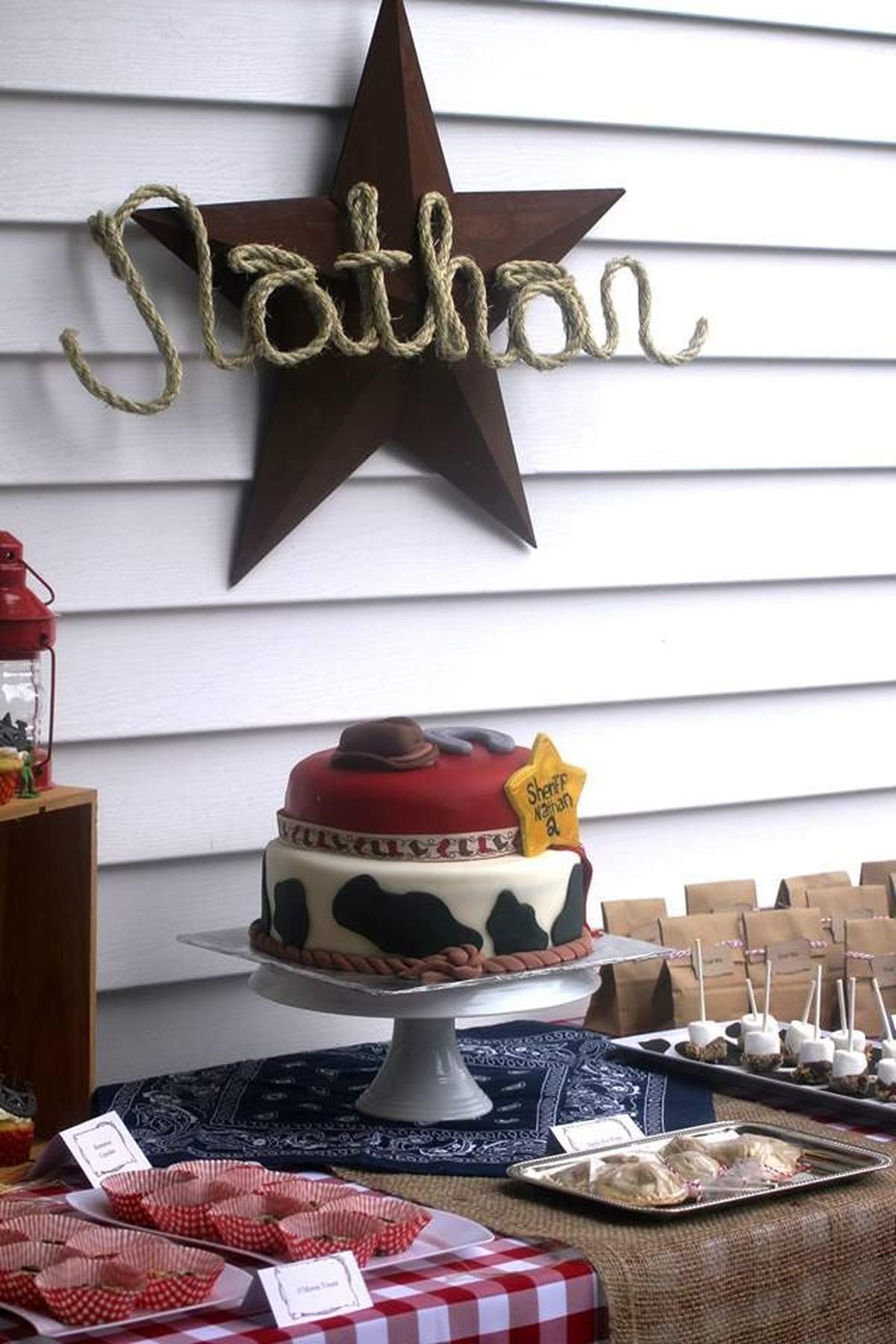 Cowboy Birthday Party Ideas | Photo 22 of 36 | Catch My Party
