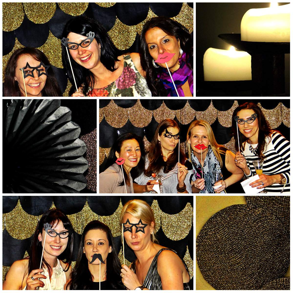 Midnight Chic Graduation/End of School Party Ideas | Photo 9 of 11 ...