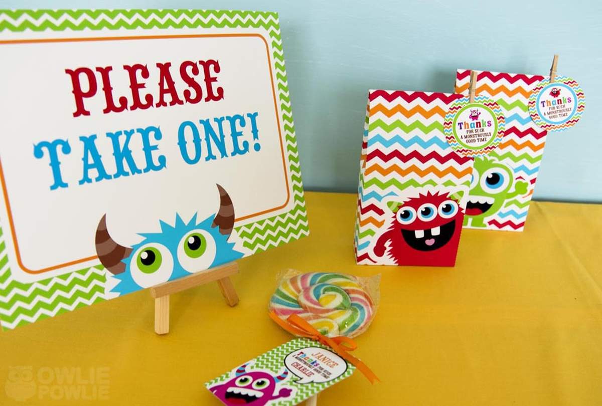 Monster Bash Birthday Party Ideas | Photo 13 of 21 | Catch My Party