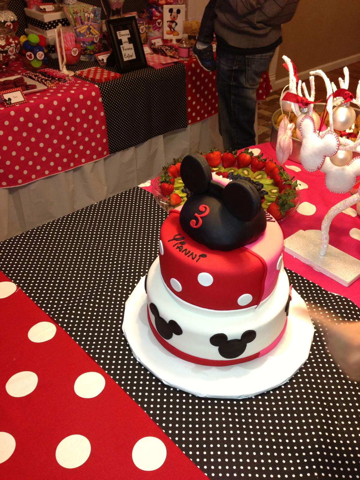 Minnie and Mickey Mouse Birthday Party Ideas | Photo 1 of 68 | Catch My ...