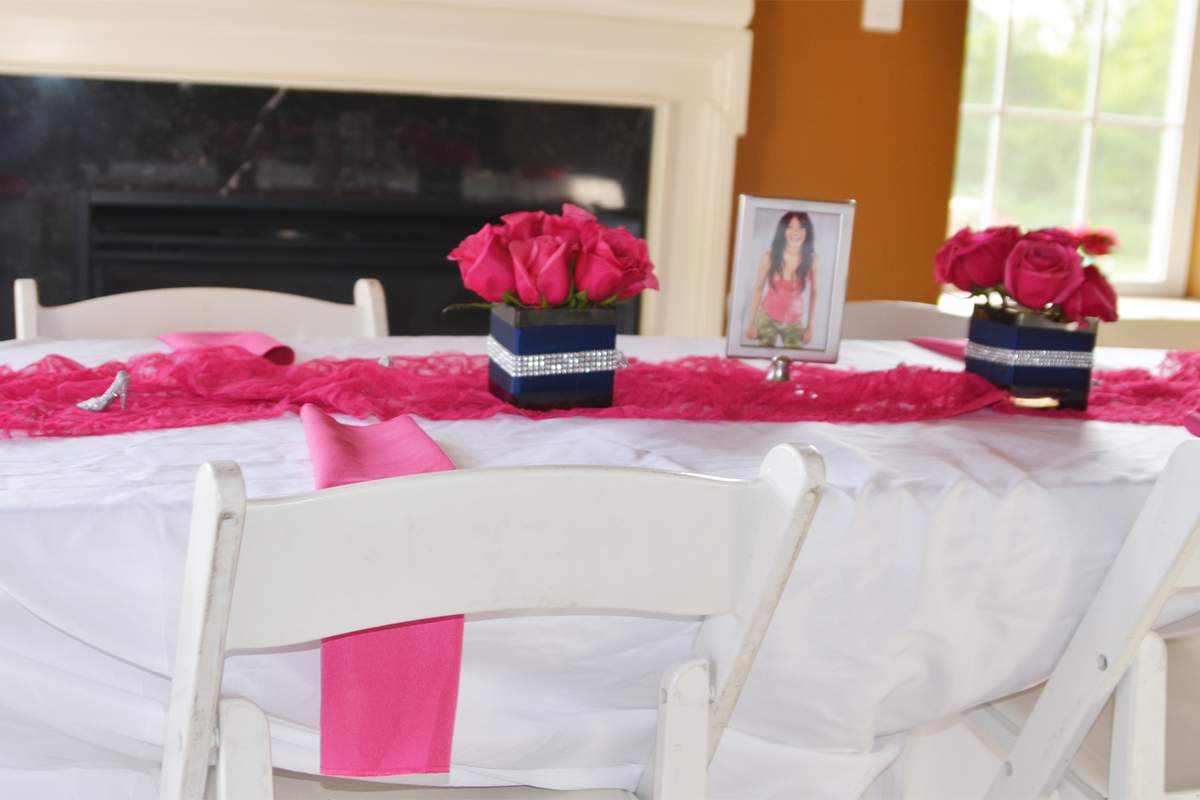 Fuschia and Midnight Blue Pre-Prom Party Ideas | Photo 2 of 18 | Catch ...