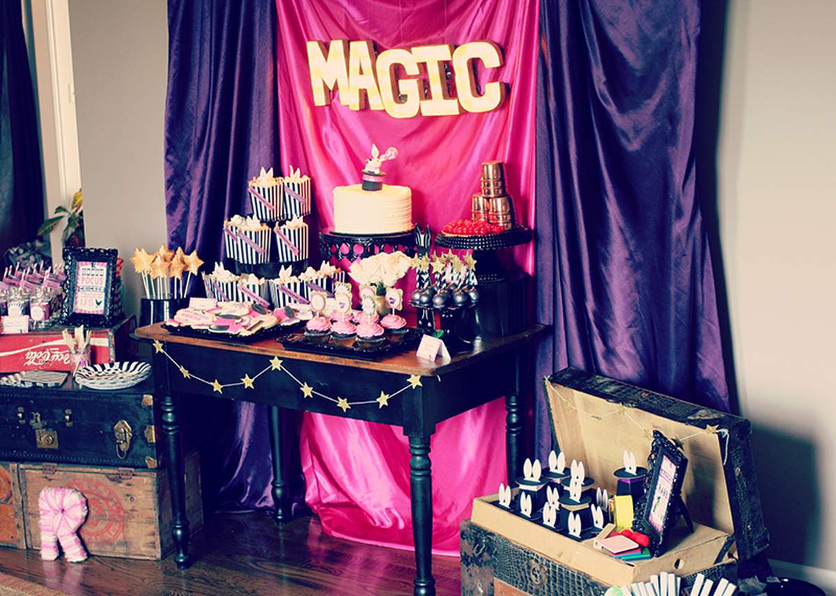 Magic Birthday Party Ideas | Photo 10 of 28 | Catch My Party