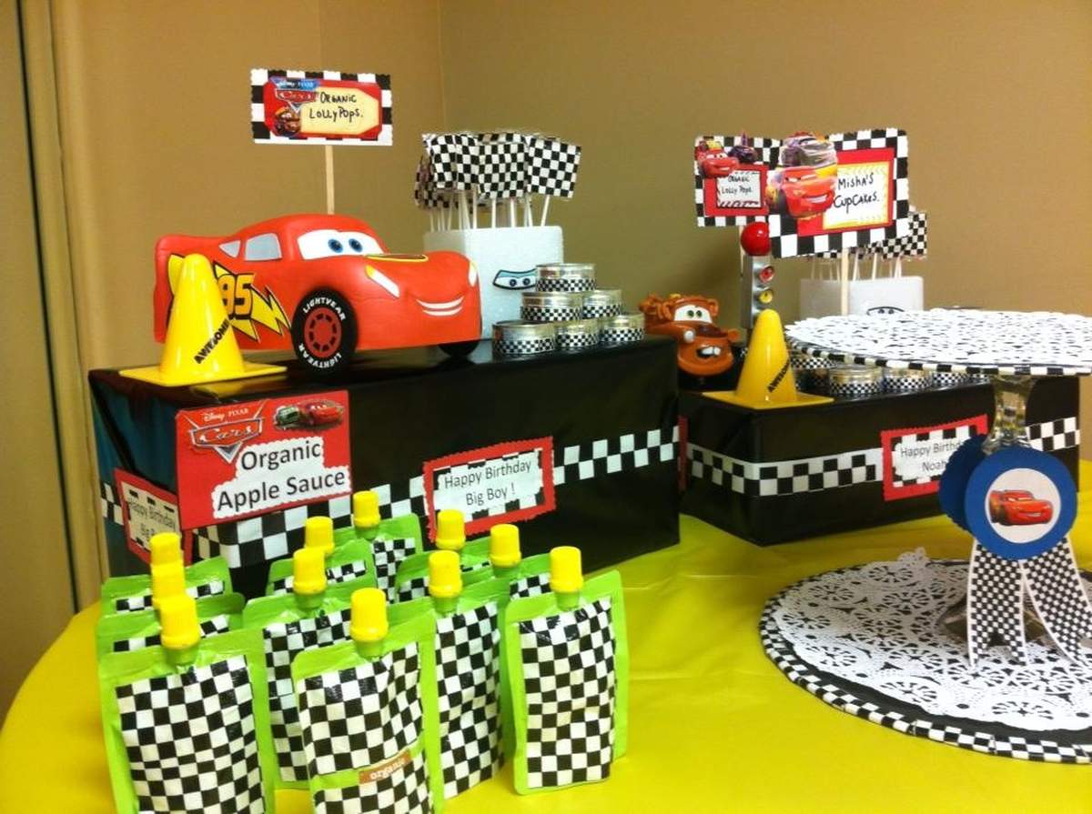 Cars Birthday Party Ideas | Photo 6 of 8 | Catch My Party