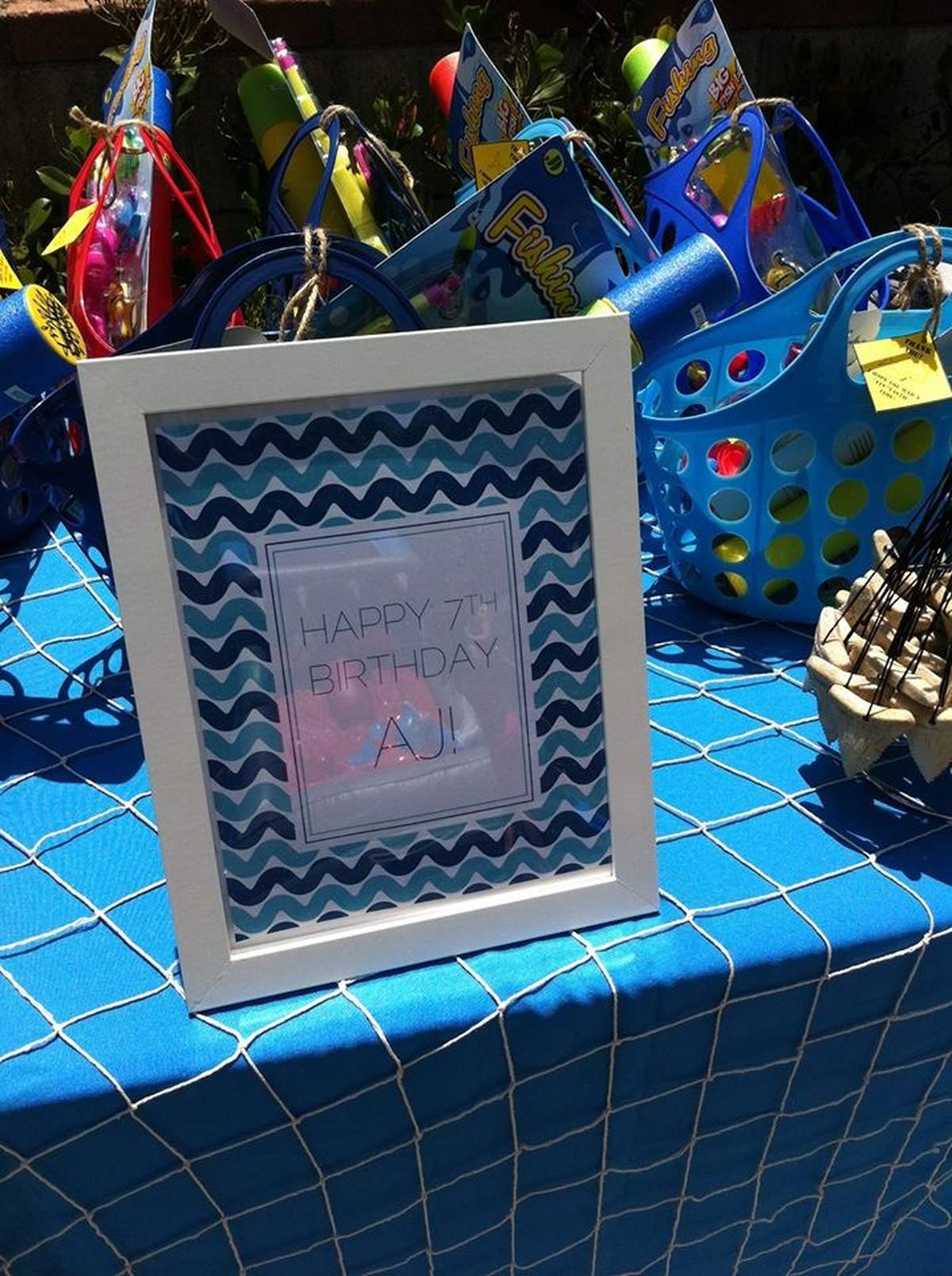 Jaws Birthday Party Ideas | Photo 27 of 41 | Catch My Party