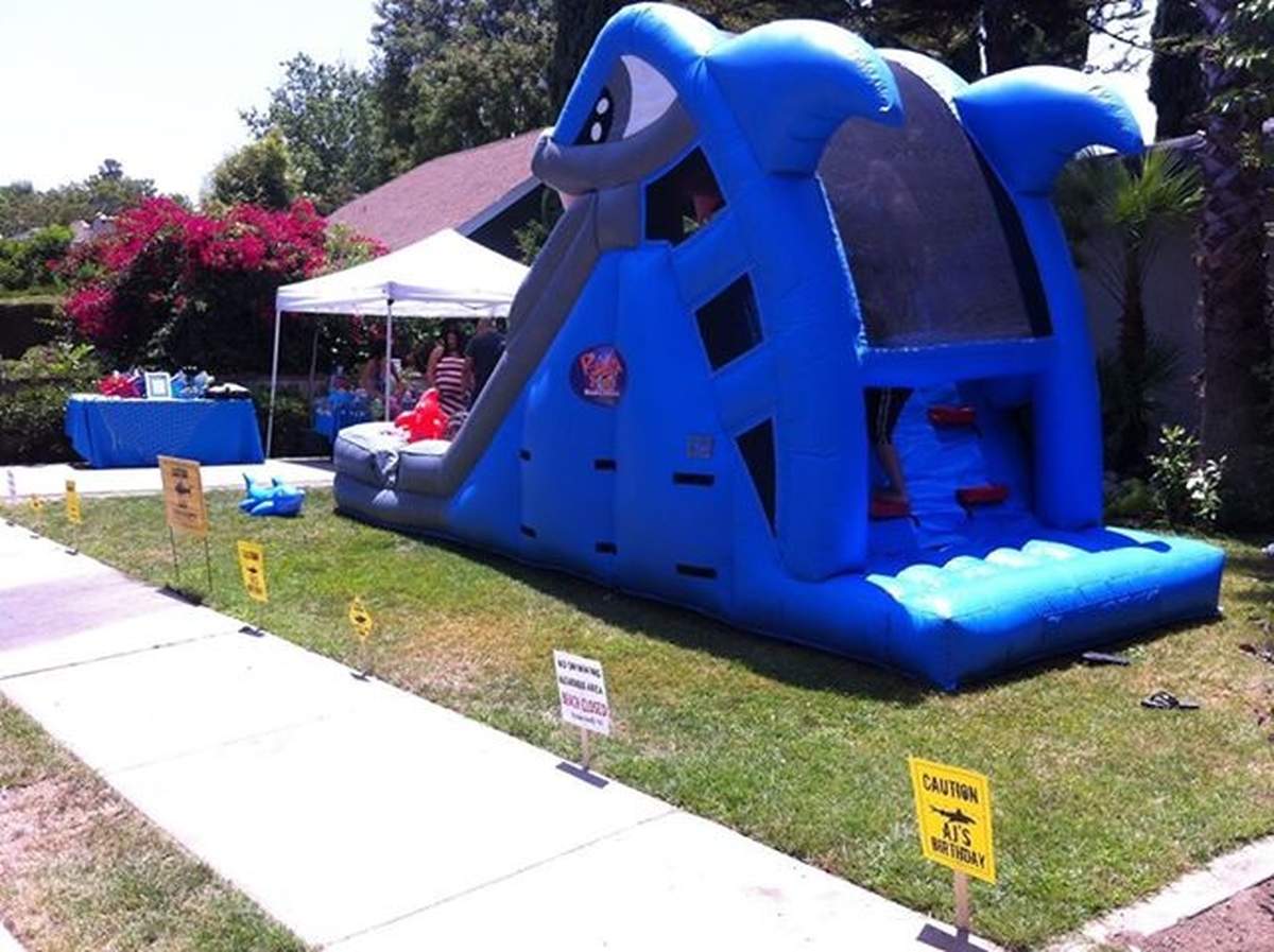 Jaws Birthday Party Ideas | Photo 16 of 41 | Catch My Party