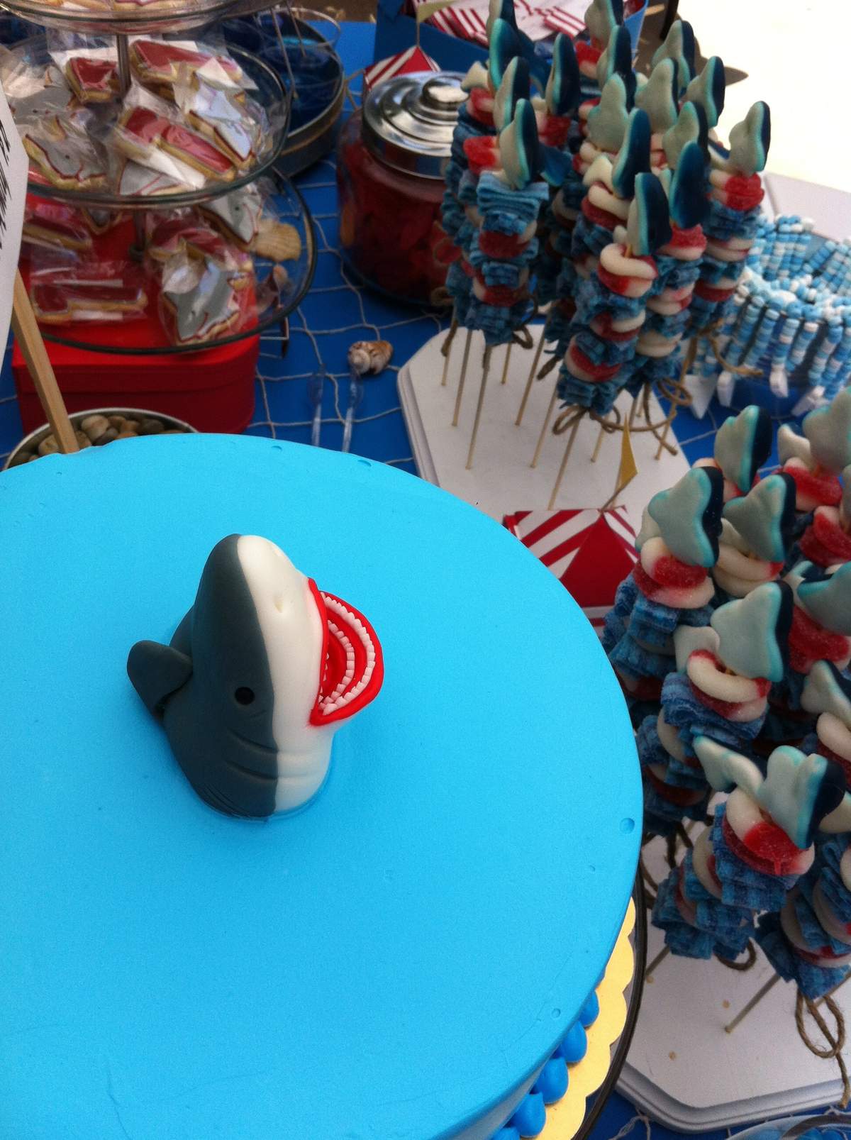 Jaws Birthday Party Ideas | Photo 16 of 41 | Catch My Party