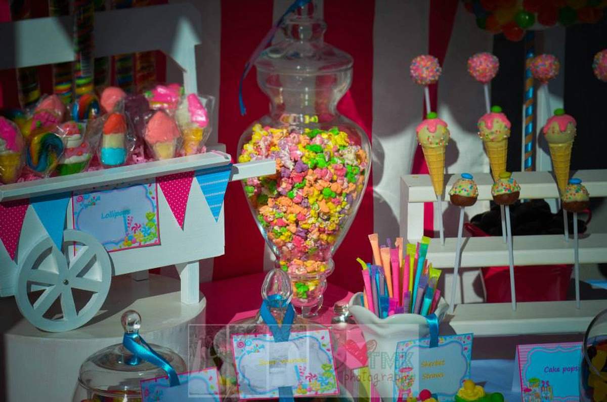 Sweet Shoppe Theme Birthday Party Ideas | Photo 5 of 42 | Catch My Party