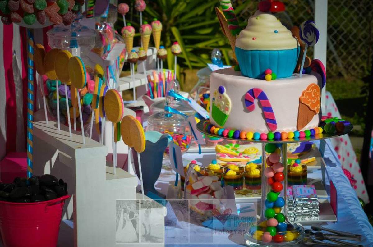 Sweet Shoppe Theme Birthday Party Ideas | Photo 5 of 42 | Catch My Party