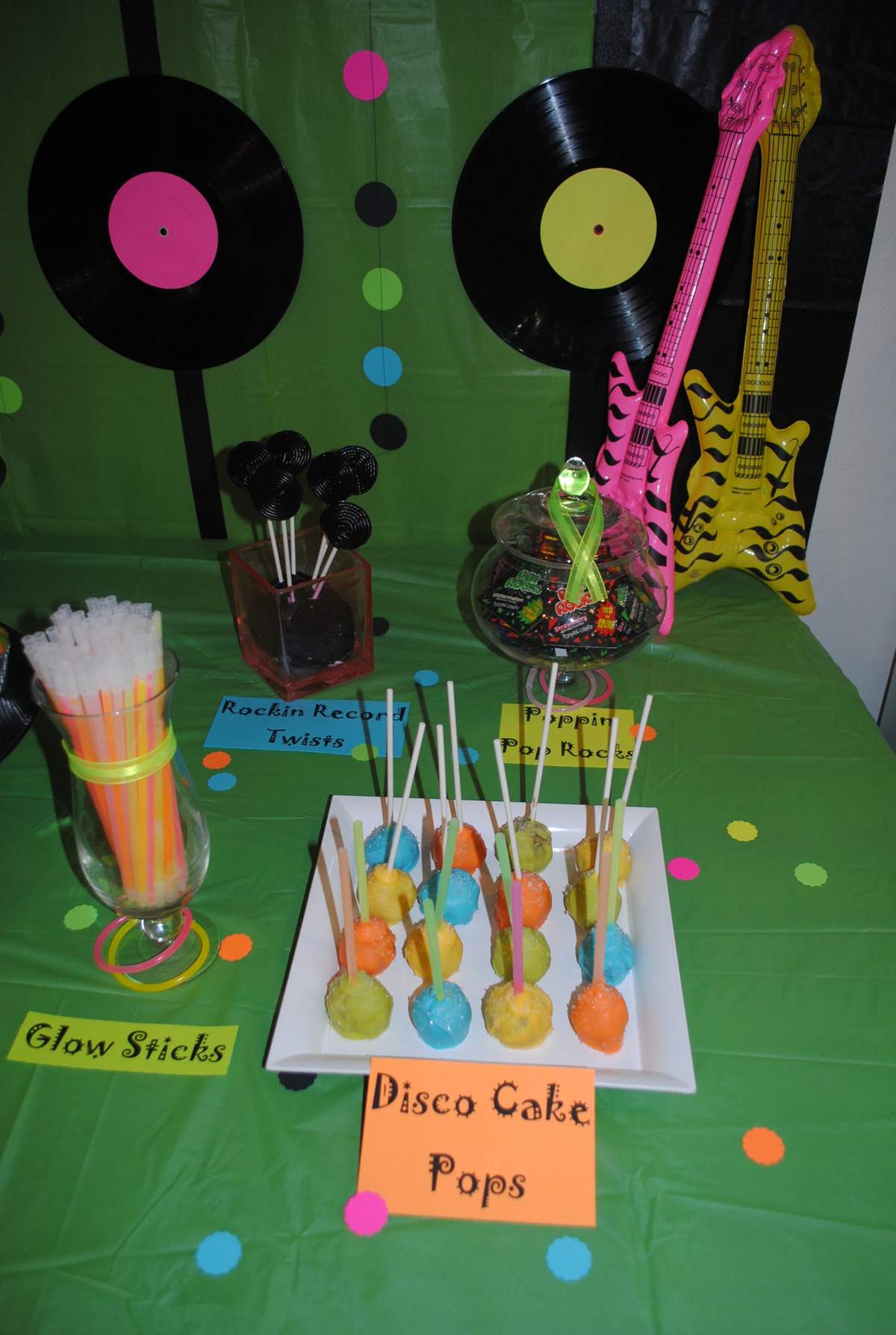 Rock n Roll Birthday Party Ideas | Photo 24 of 27 | Catch My Party