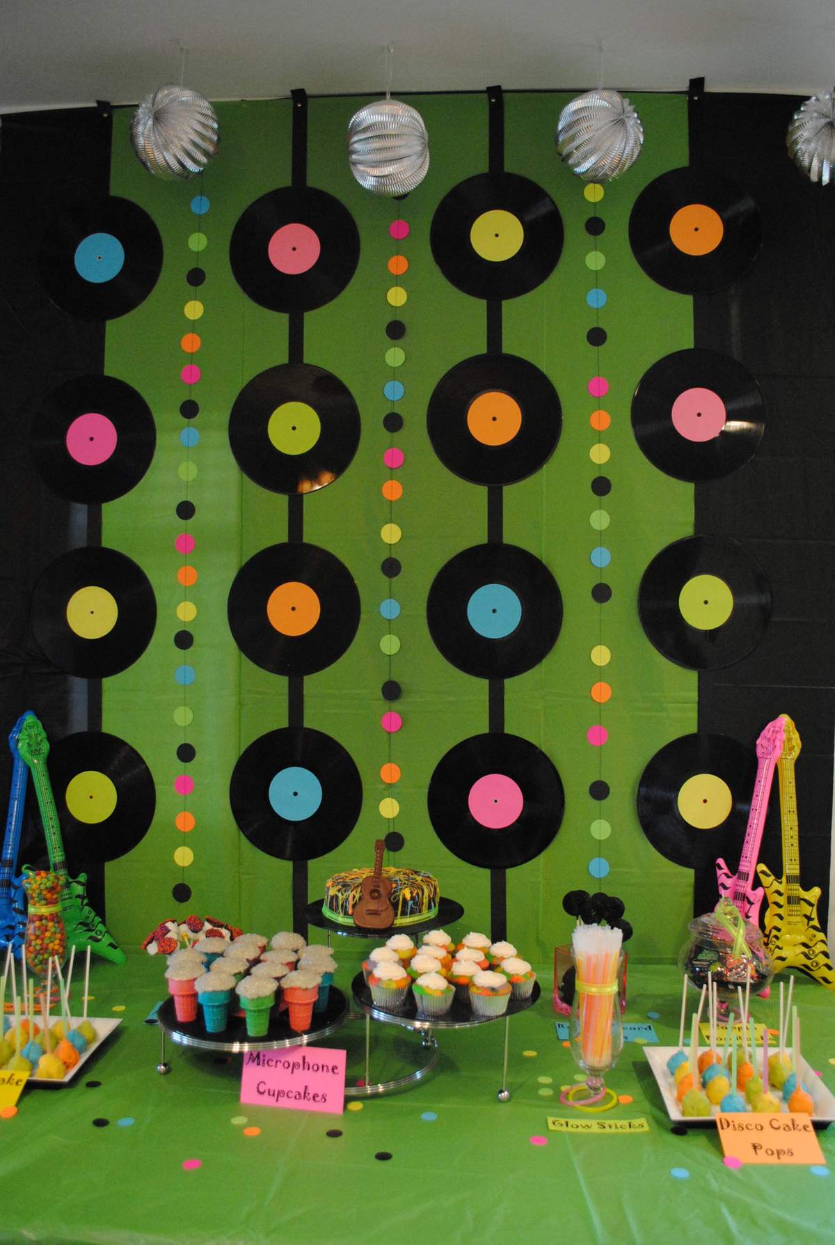 Rock n Roll Birthday Party Ideas | Photo 24 of 27 | Catch My Party