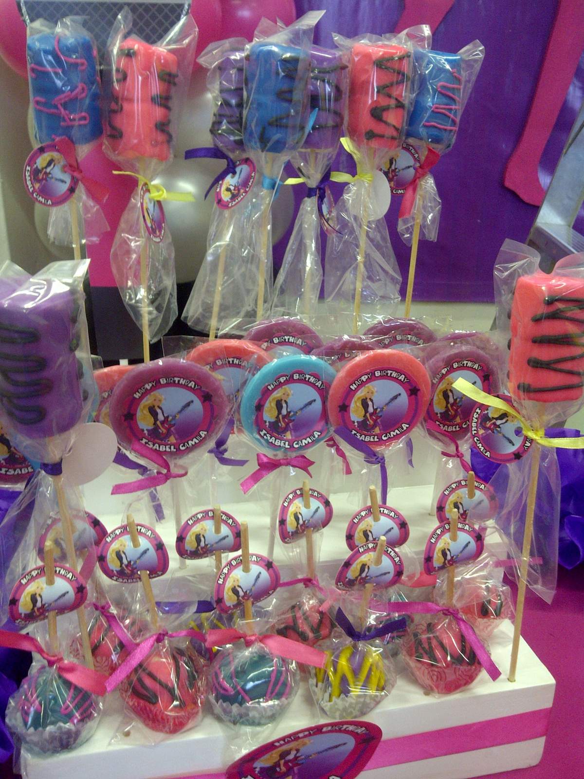 Barbie Pop Star Birthday Party Ideas Photo 24 Of 25 Catch My Party