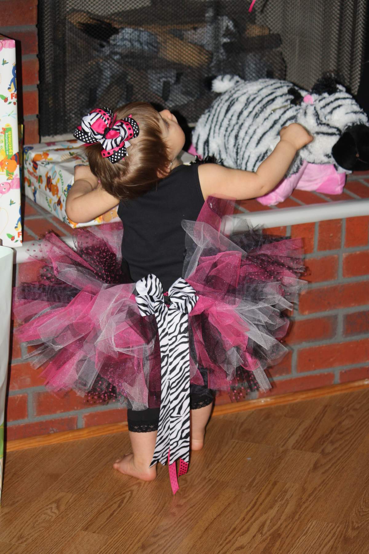 Pink/Zebra Theme Birthday Party Ideas | Photo 2 of 19 | Catch My Party