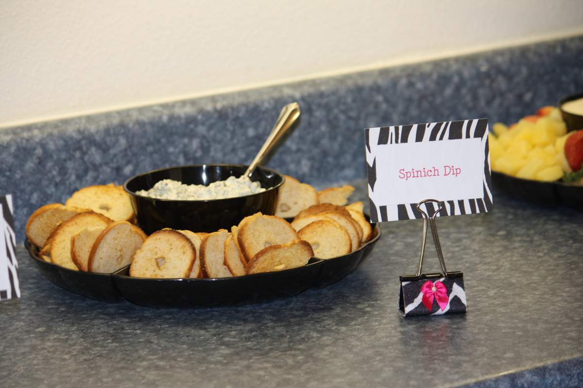 Pink/Zebra Theme Birthday Party Ideas | Photo 4 of 19 | Catch My Party