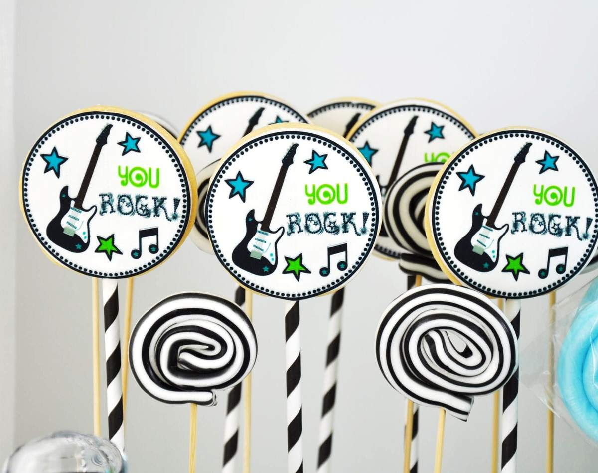 Rock Star Birthday Birthday Party Ideas | Photo 20 of 28 | Catch My Party