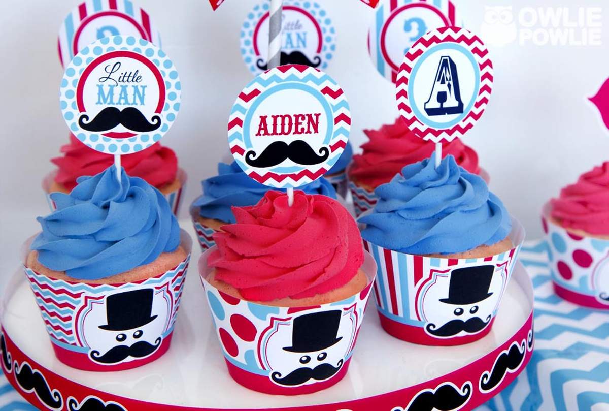 Little Man Mustache Bash Birthday Party Ideas | Photo 13 of 25 | Catch ...