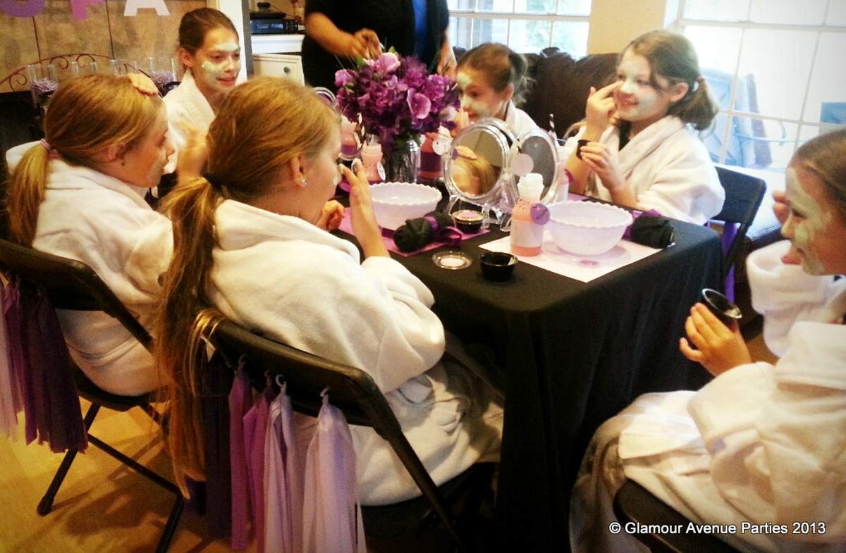 Spa Party Birthday Party Ideas | Photo 6 of 59 | Catch My Party