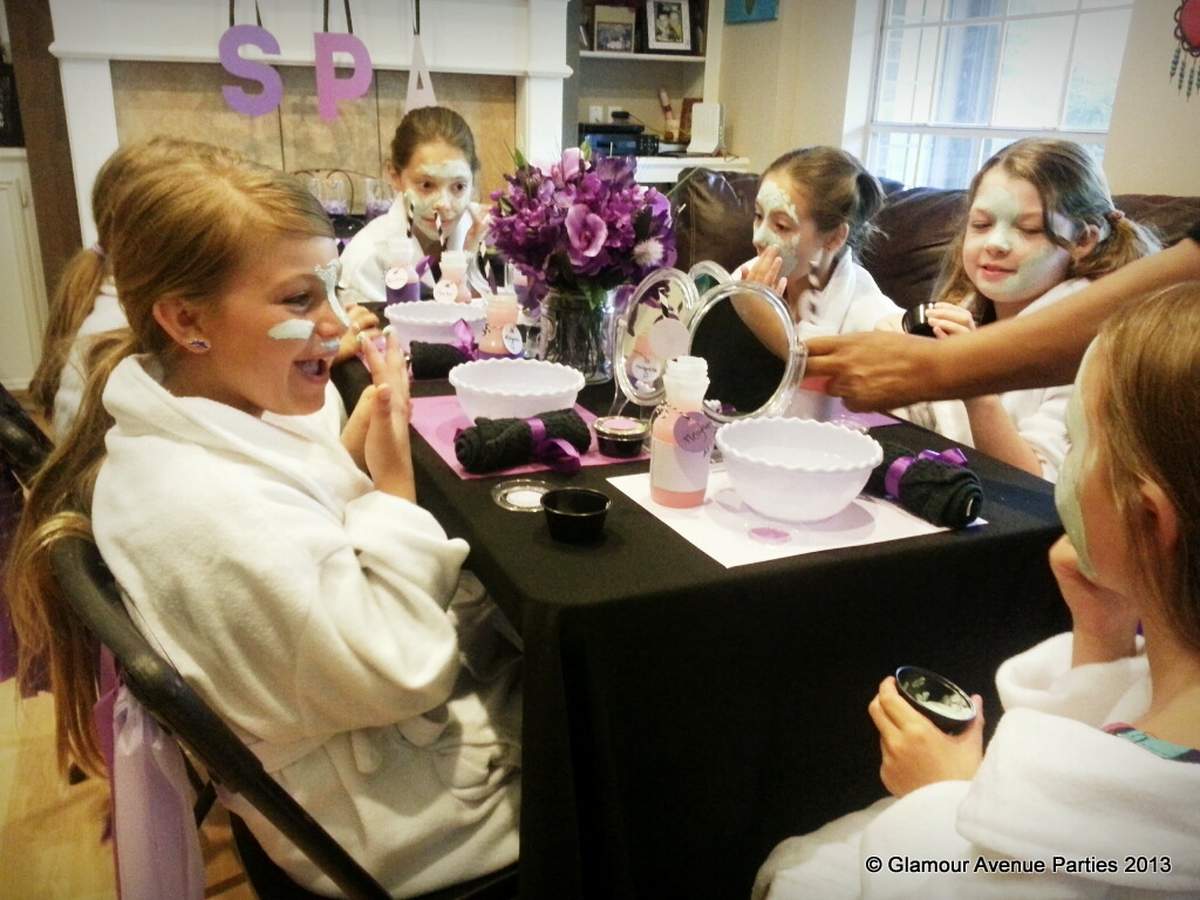 Spa Party Birthday Party Ideas | Photo 6 of 59 | Catch My Party