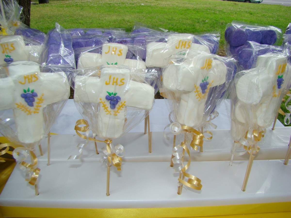 First Communion First Communion Party Ideas | Photo 4 of 49 | Catch My ...