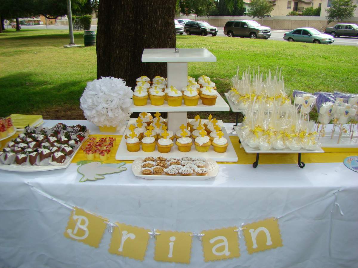 First Communion First Communion Party Ideas | Photo 4 of 49 | Catch My ...