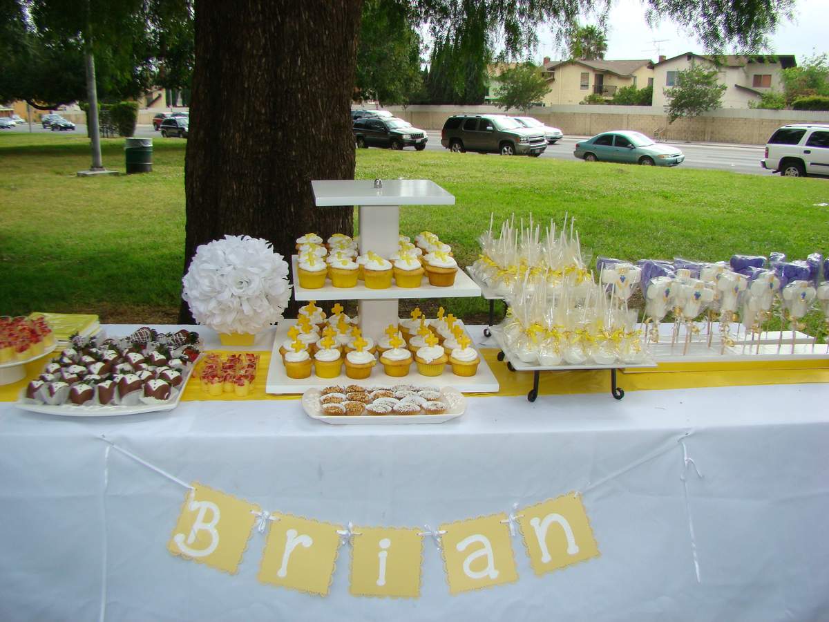 First Communion First Communion Party Ideas | Photo 4 of 49 | Catch My ...