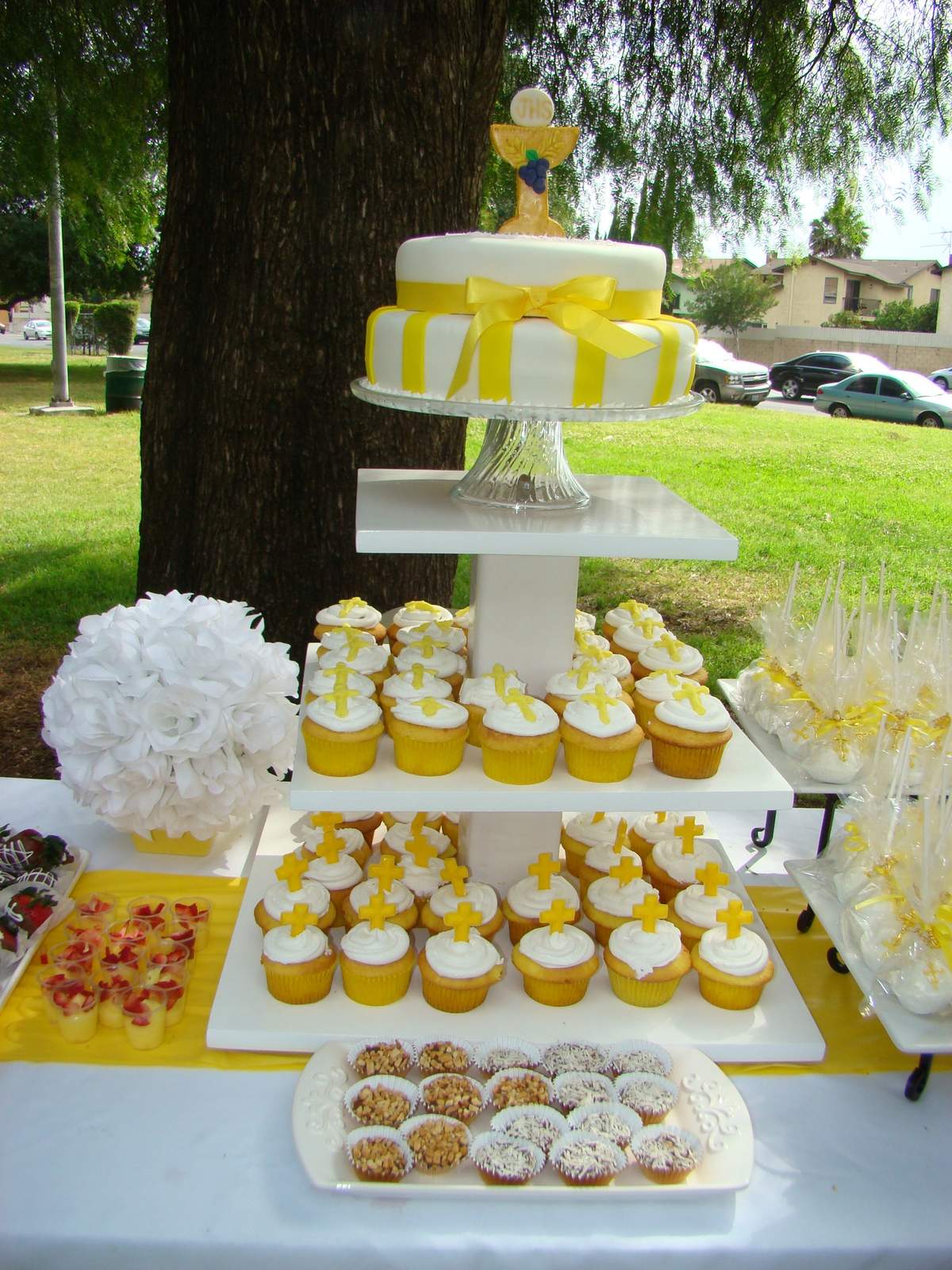 First Communion First Communion Party Ideas | Photo 33 of 49 | Catch My ...