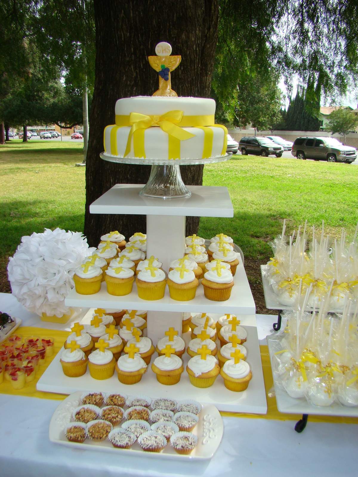 First Communion First Communion Party Ideas | Photo 4 of 49 | Catch My ...