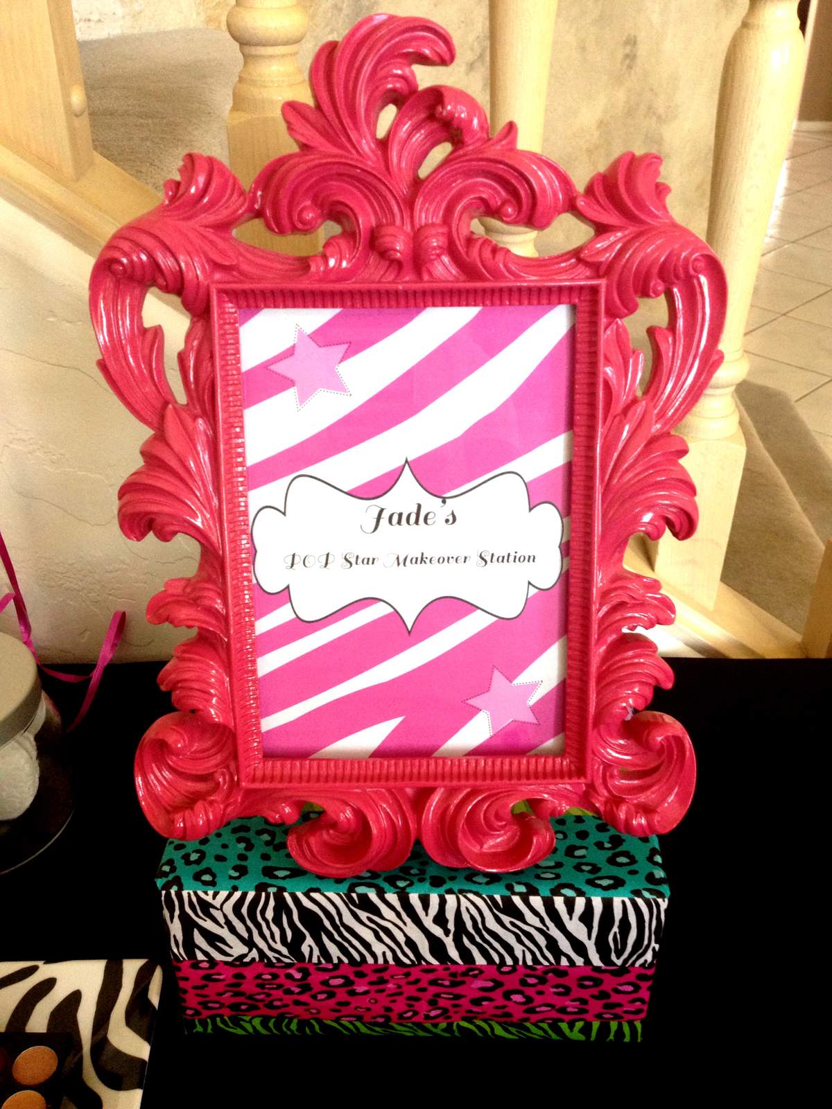 POP Star Birthday Party Ideas Photo 2 Of 6 Catch My Party