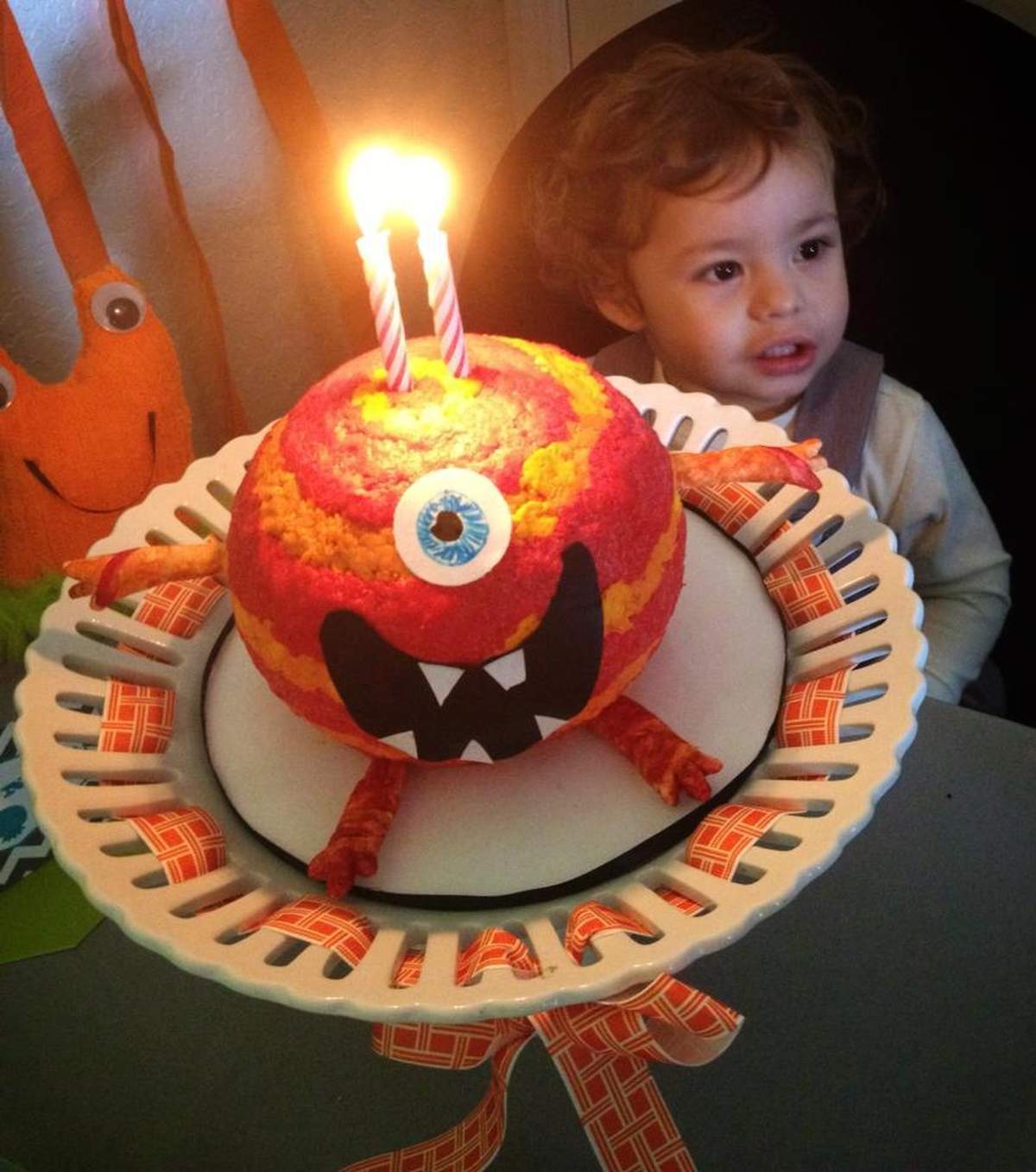 Patterned Monster Party Birthday Party Ideas | Photo 46 of 74 | Catch ...