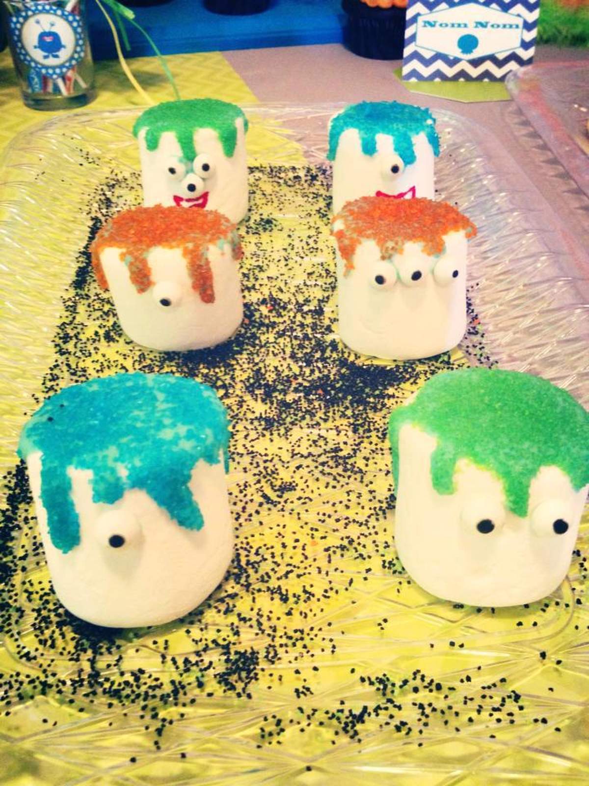 Patterned Monster Party Birthday Party Ideas | Photo 62 of 74 | Catch ...