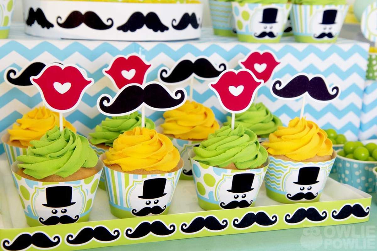 Little Man Mustache Bash Birthday Party Ideas | Photo 1 of 22 | Catch ...
