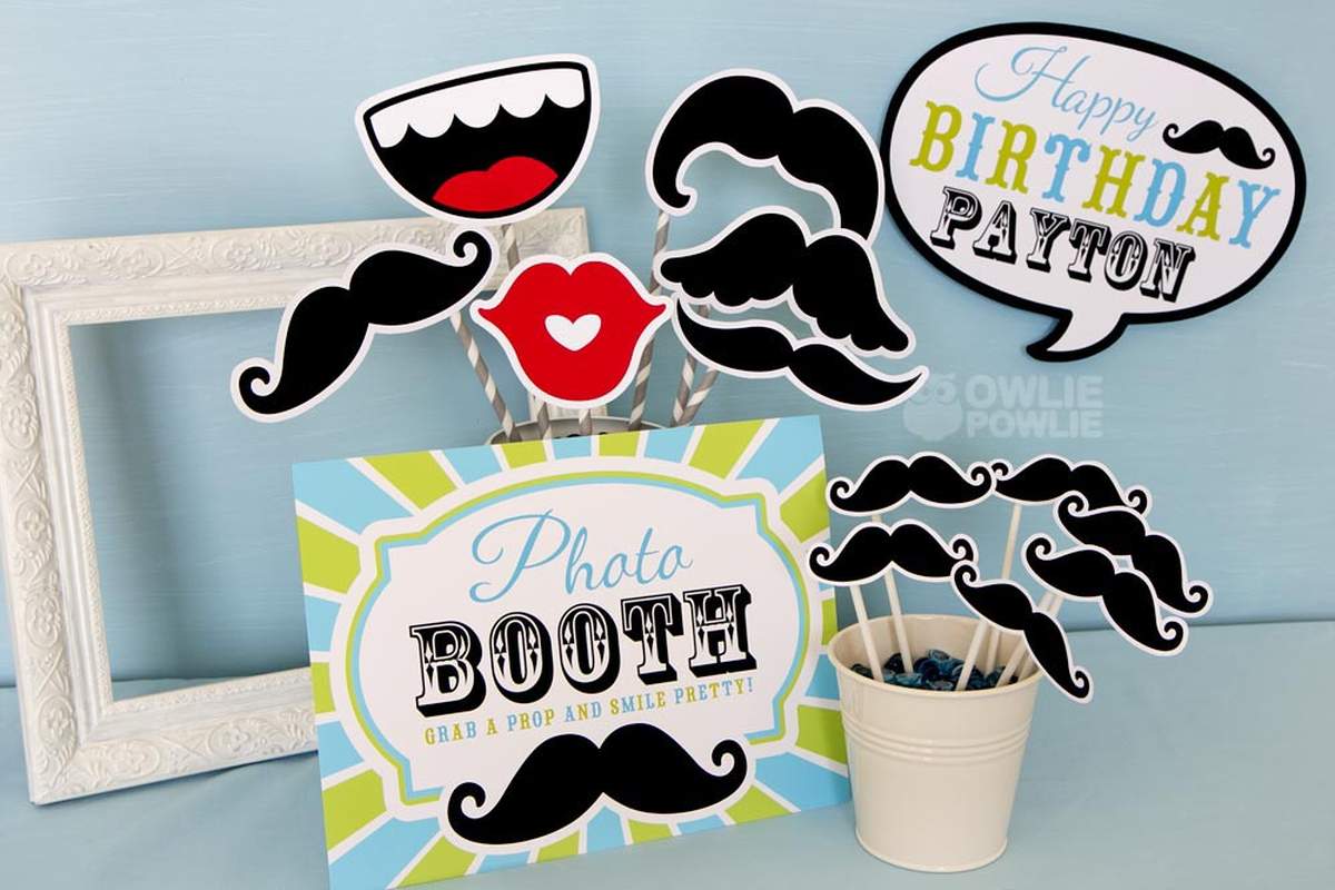 Little Man Mustache Bash Birthday Party Ideas | Photo 1 of 22 | Catch ...