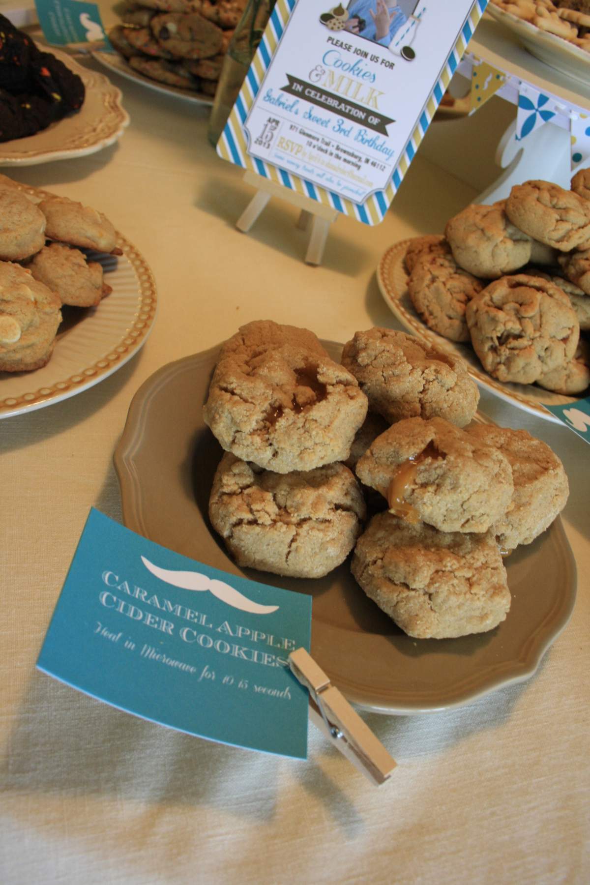 Cookies and Milk, Milk Mustache Birthday Party Ideas | Photo 8 of 49 ...