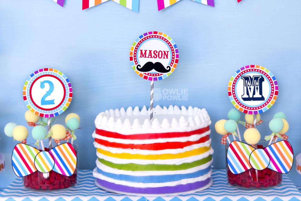 Little Man Mustache Bash Birthday Party Ideas | Photo 17 of 25 | Catch ...