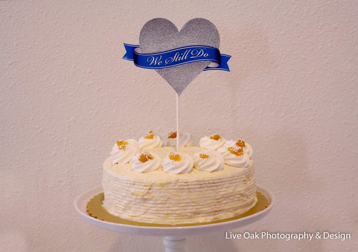 silver blue 25 25th anniversary Birthday Party Ideas | Photo 2 of 15 ...
