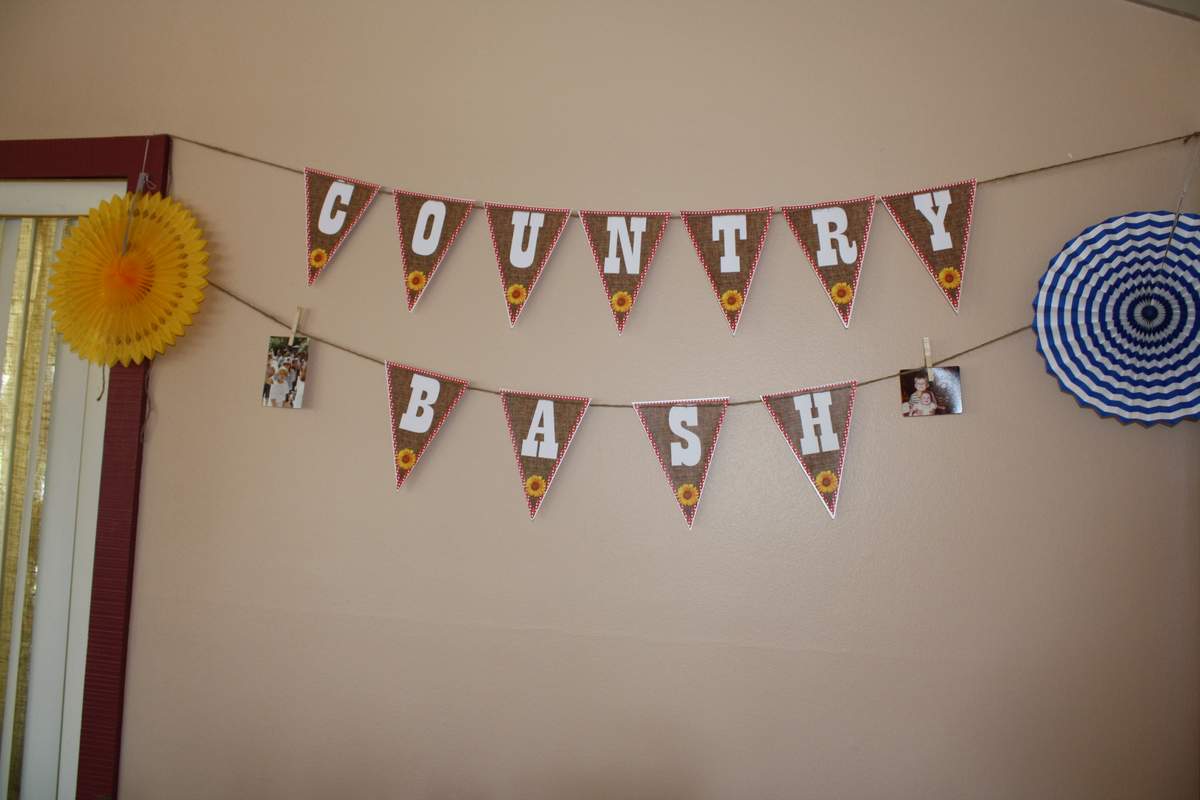 Country Bash cowgirl style Birthday Party Ideas | Photo 6 of 21 | Catch ...