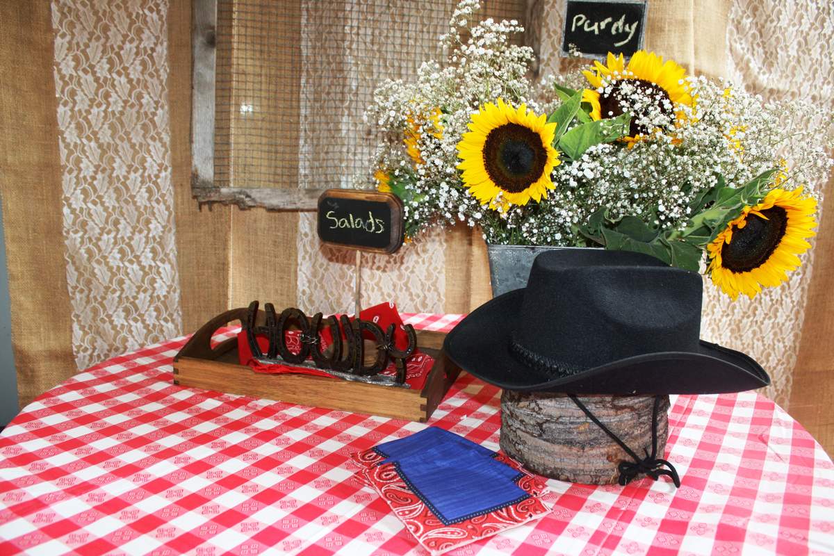 Country Bash cowgirl style Birthday Party Ideas | Photo 6 of 21 | Catch ...