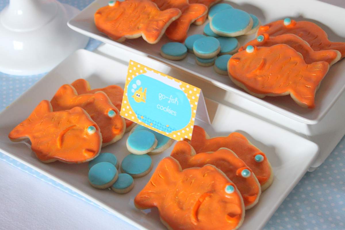 Goldfish Birthday Party Ideas | Photo 1 of 24 | Catch My Party
