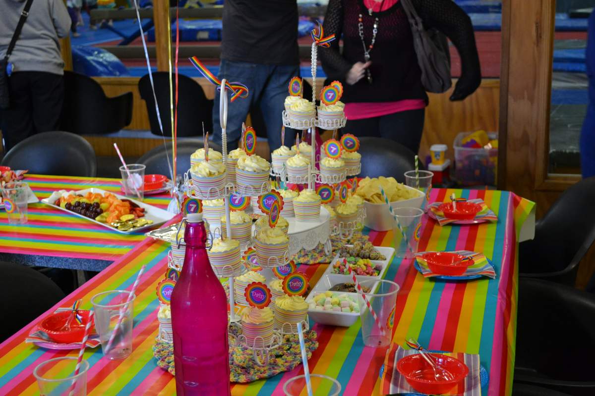 Rainbow Birthday Party Ideas | Photo 2 of 15 | Catch My Party