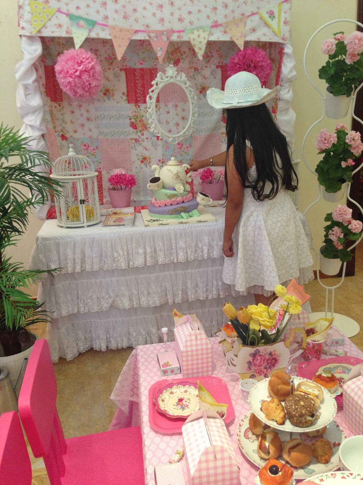 English afternoon tea Birthday Party Ideas | Photo 7 of 11 | Catch My Party