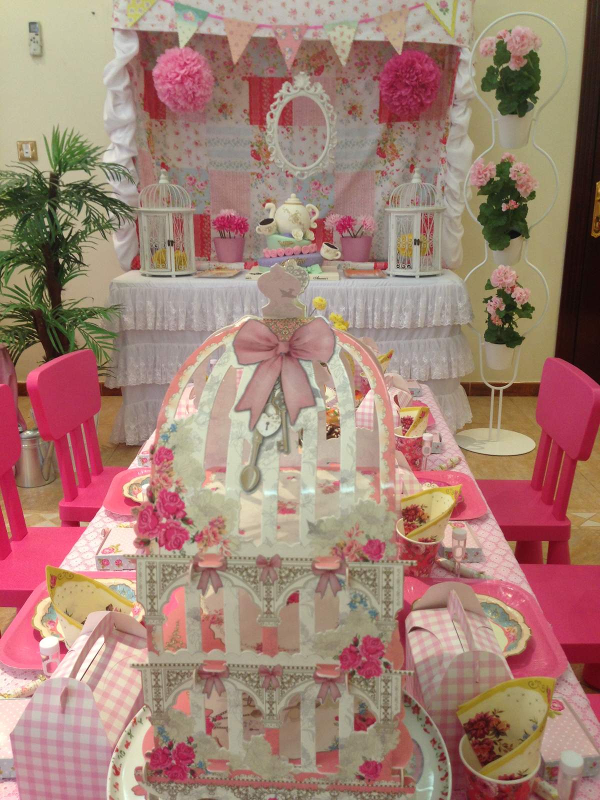 English afternoon tea Birthday Party Ideas | Photo 7 of 11 | Catch My Party