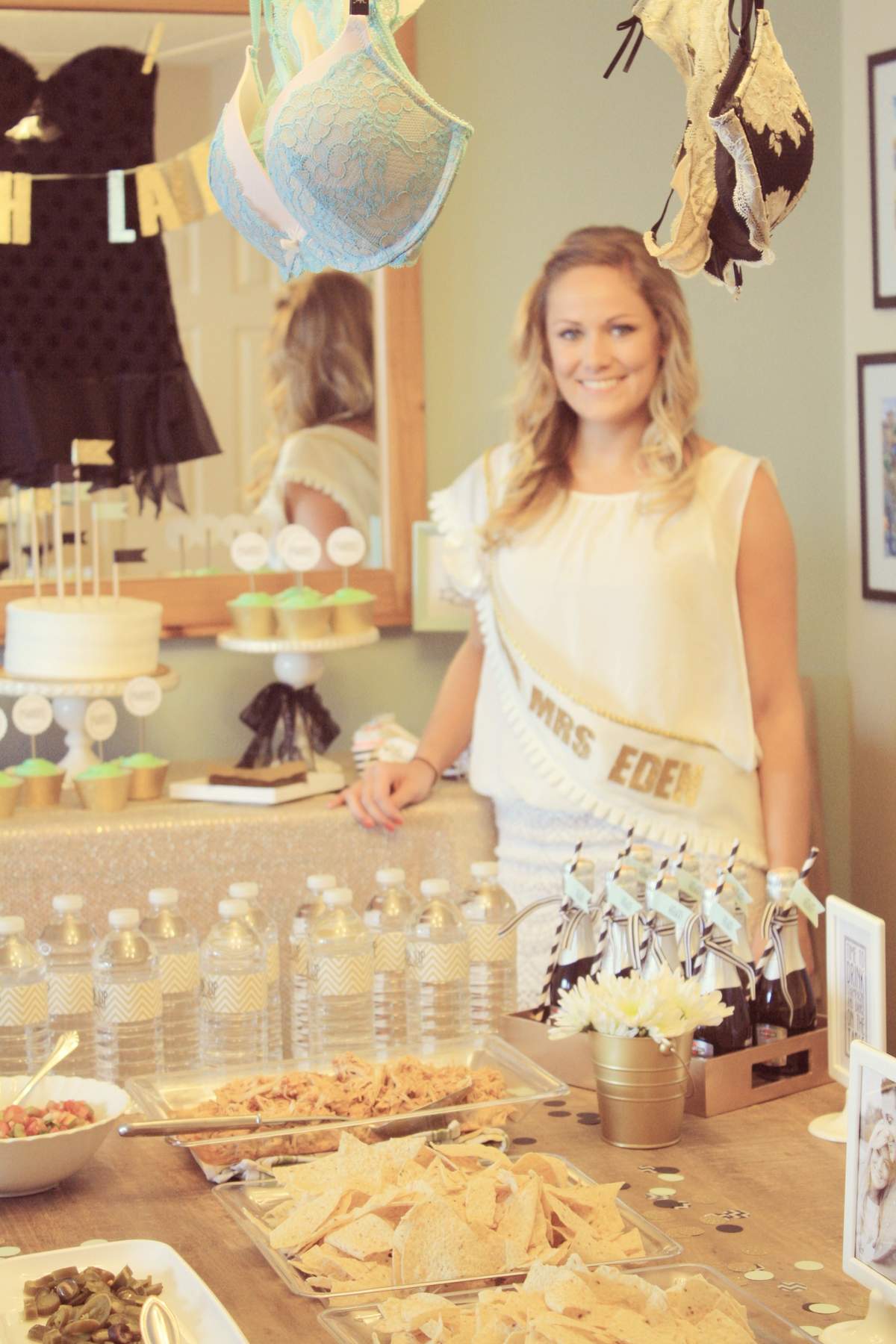 Lingerie/Cheers Bachelorette Party Ideas | Photo 1 of 23 | Catch My Party