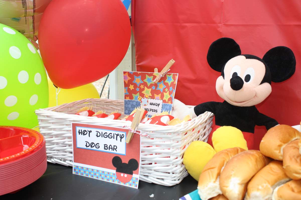 Mickey Mouse Party Birthday Party Ideas | Photo 1 of 20 | Catch My Party